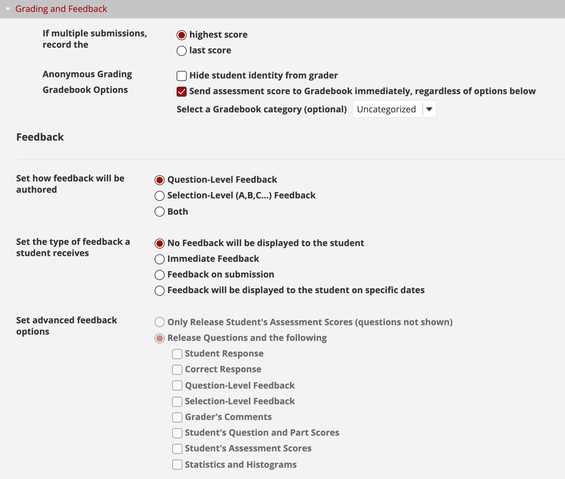 How To Set Up A Test Or Quiz In ReggieNet The Basics Center For 
